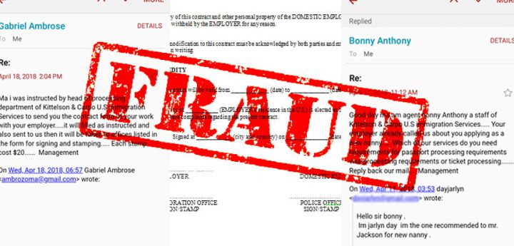 K&C's Notice to the General Public on Fraudulent Service Transactions