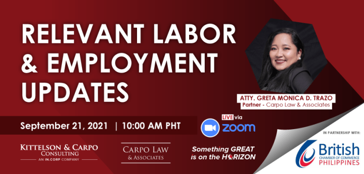 Register Now: Relevant Labor and Employment Updates